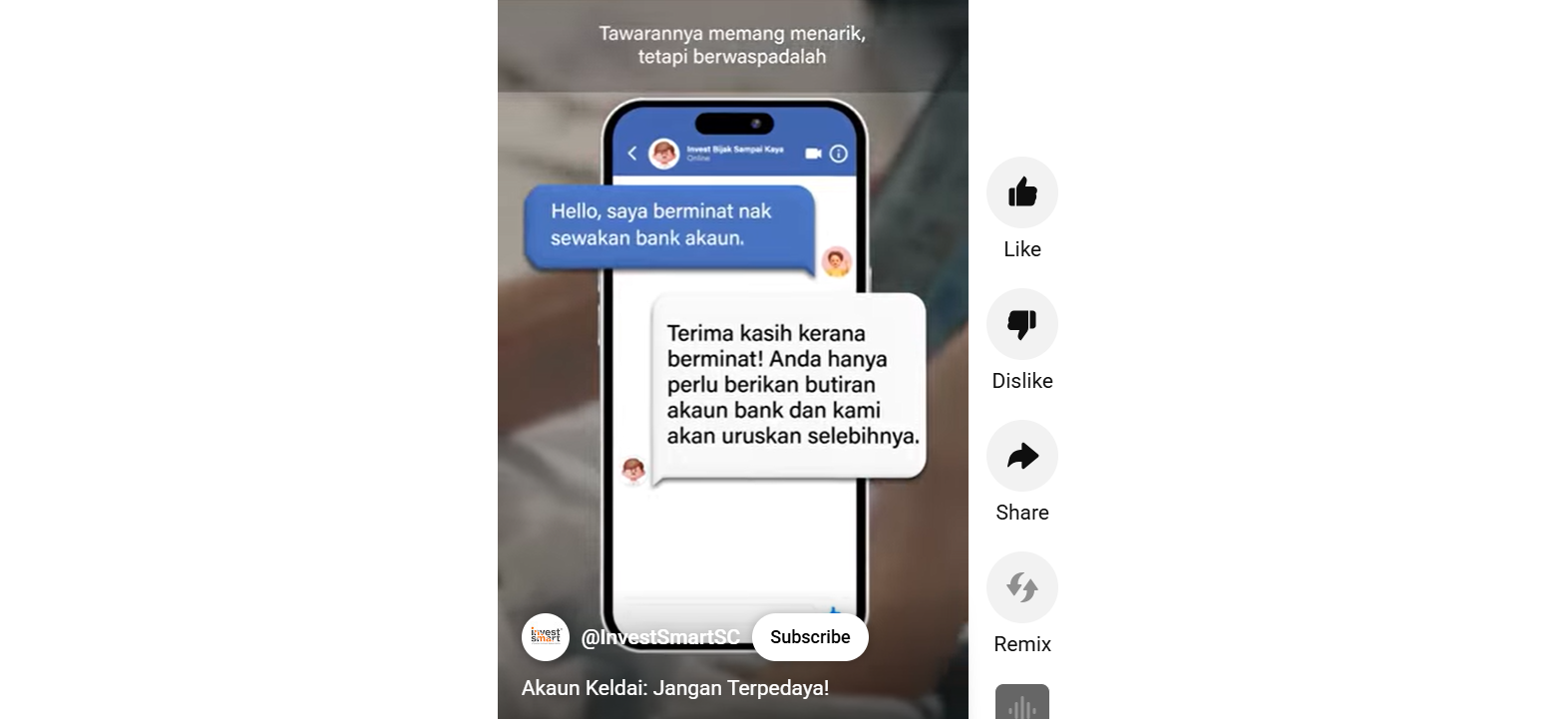 Beware of Scams - INVESTOR EMPOWERMENT | Securities Commission Malaysia