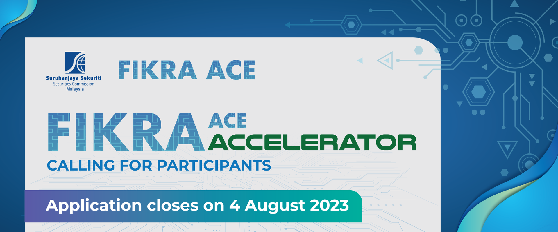 FIKRA ACE | Securities Commission Malaysia